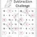 20 Printable Find the Missing Numbers in Subtraction (numbers 1–20 ...