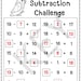 20 Printable Find the Missing Numbers in Subtraction (numbers 1–20 ...
