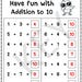 20 Printable Addition to 10 Fill in the Blanks Worksheets (numbers 1-10 ...