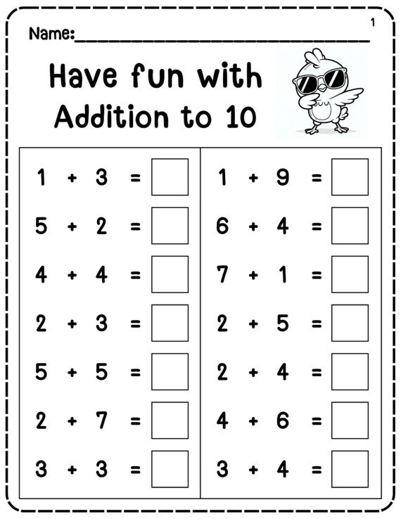 Addition Worksheets Fill Grade 3 Maths Addition Worksheets