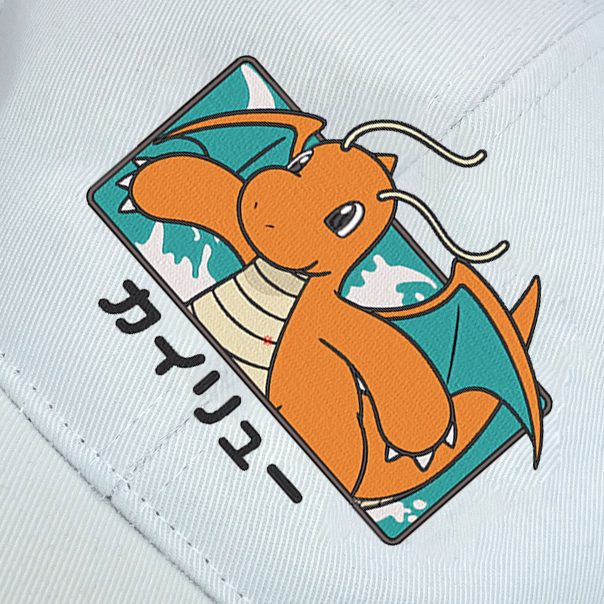 Dragonite Embroidery Cap Anime Dragonite Embroidered Hat Gifts for ...