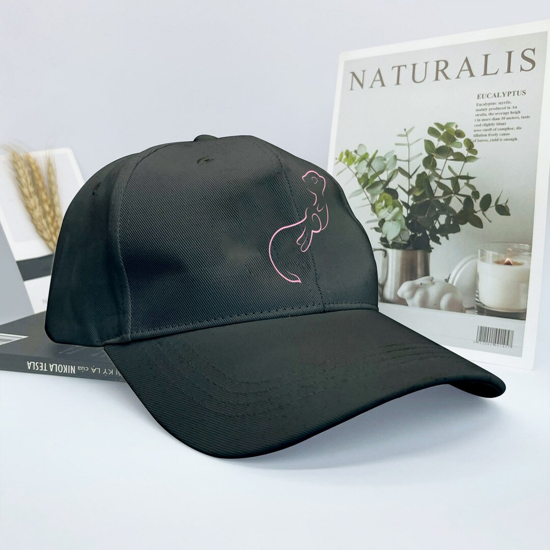 Mew Embroidery Cap Anime Embroidered Mew Hat Gifts for Christmas ...