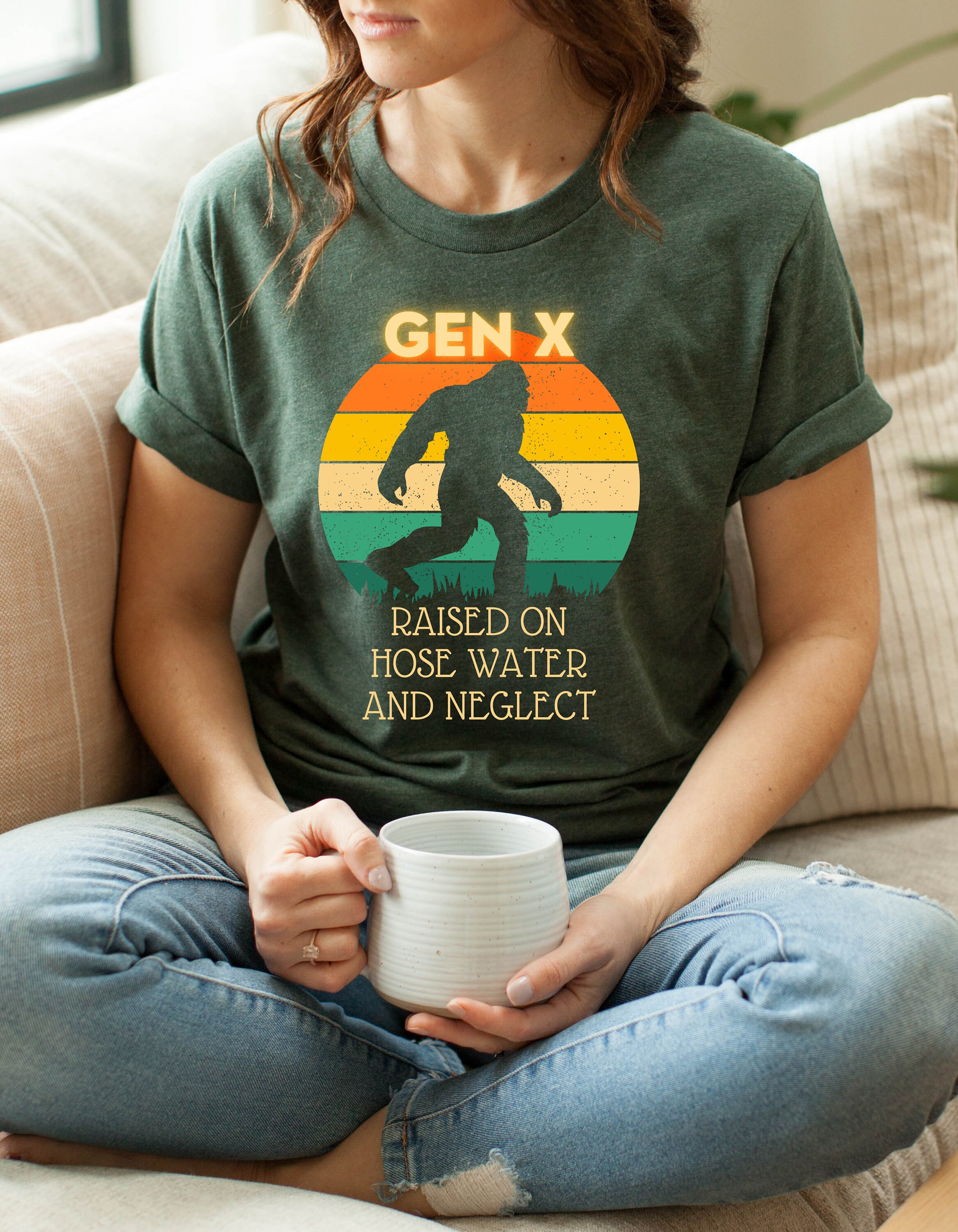 GEN X Raised on Hose Water and Neglect Shirt, Gen X Shirt, Funny Gen X ...