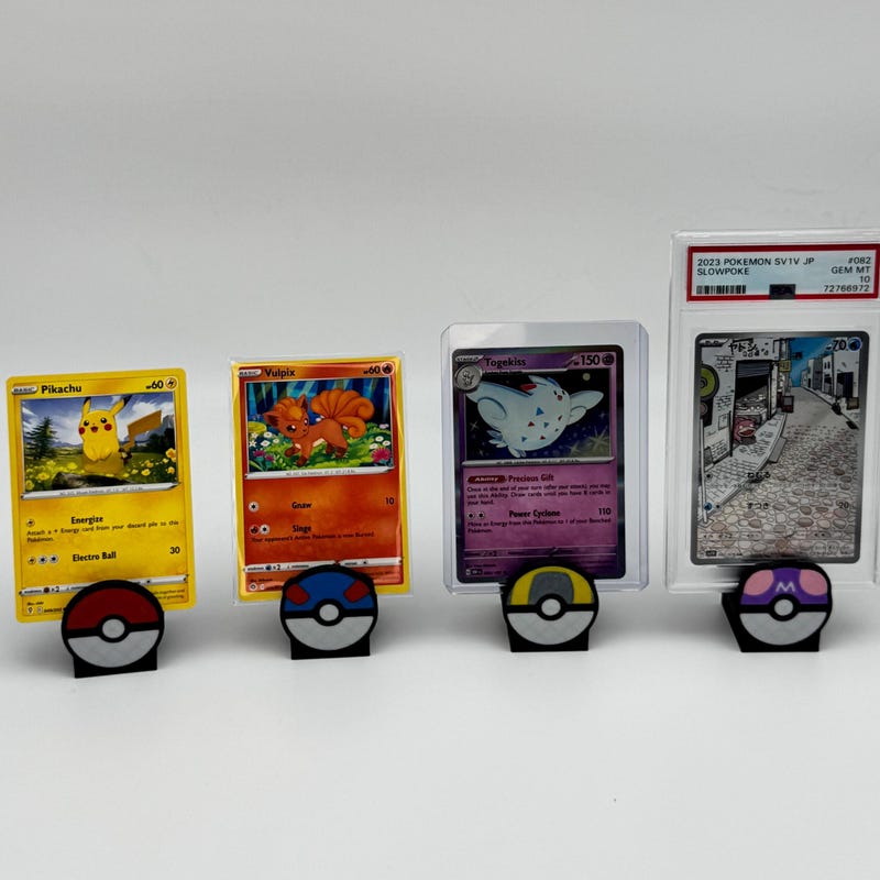Pokeballs Display - Etsy