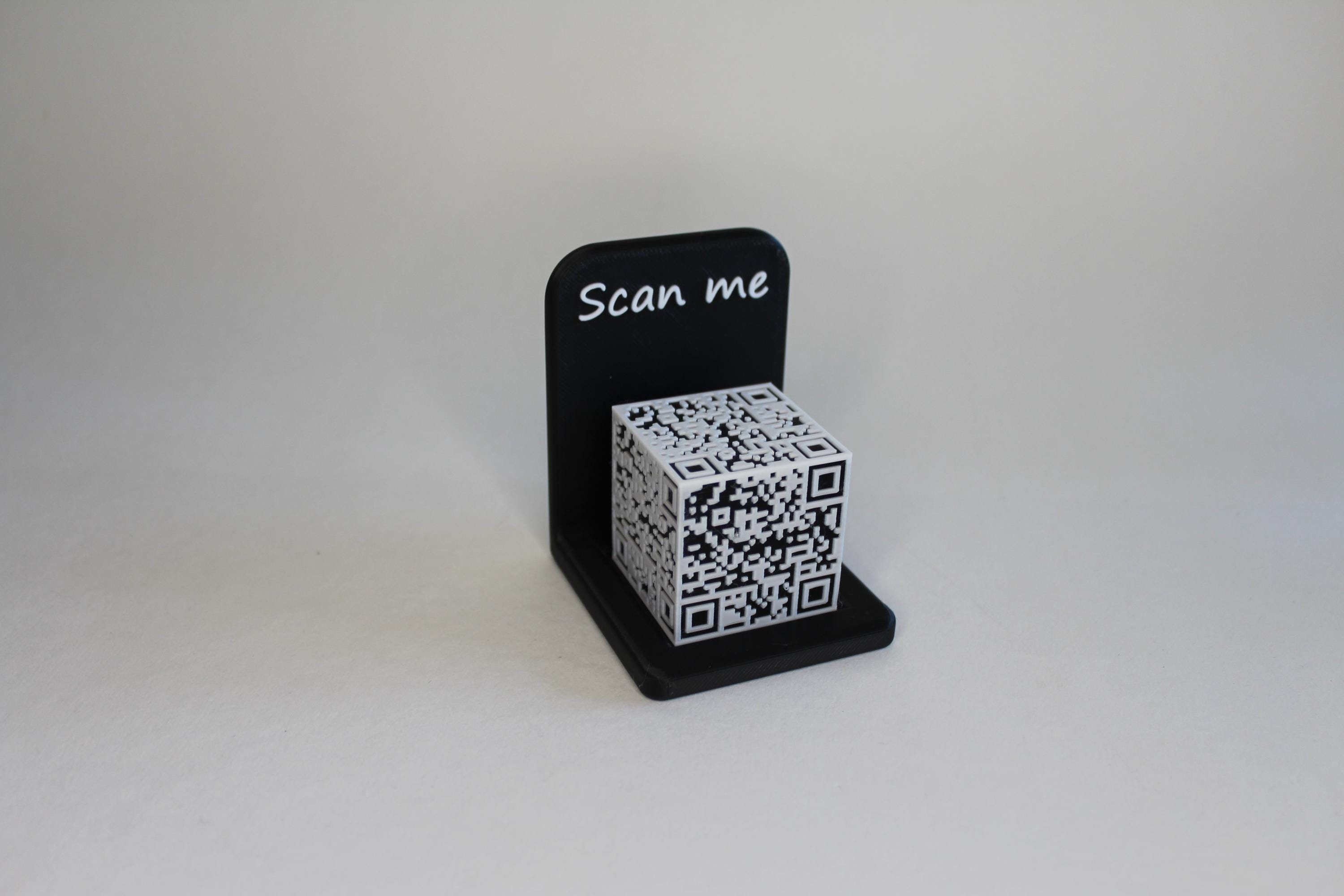 QR Code Cube for Display - Etsy