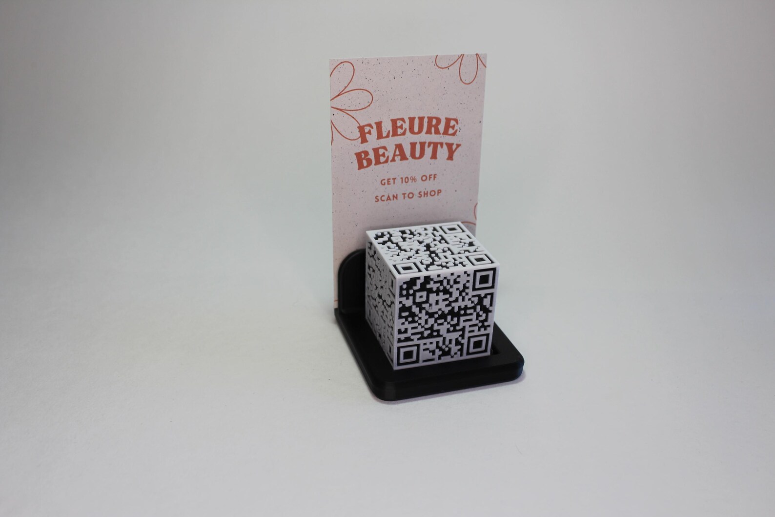QR Code Cube for Display - Etsy