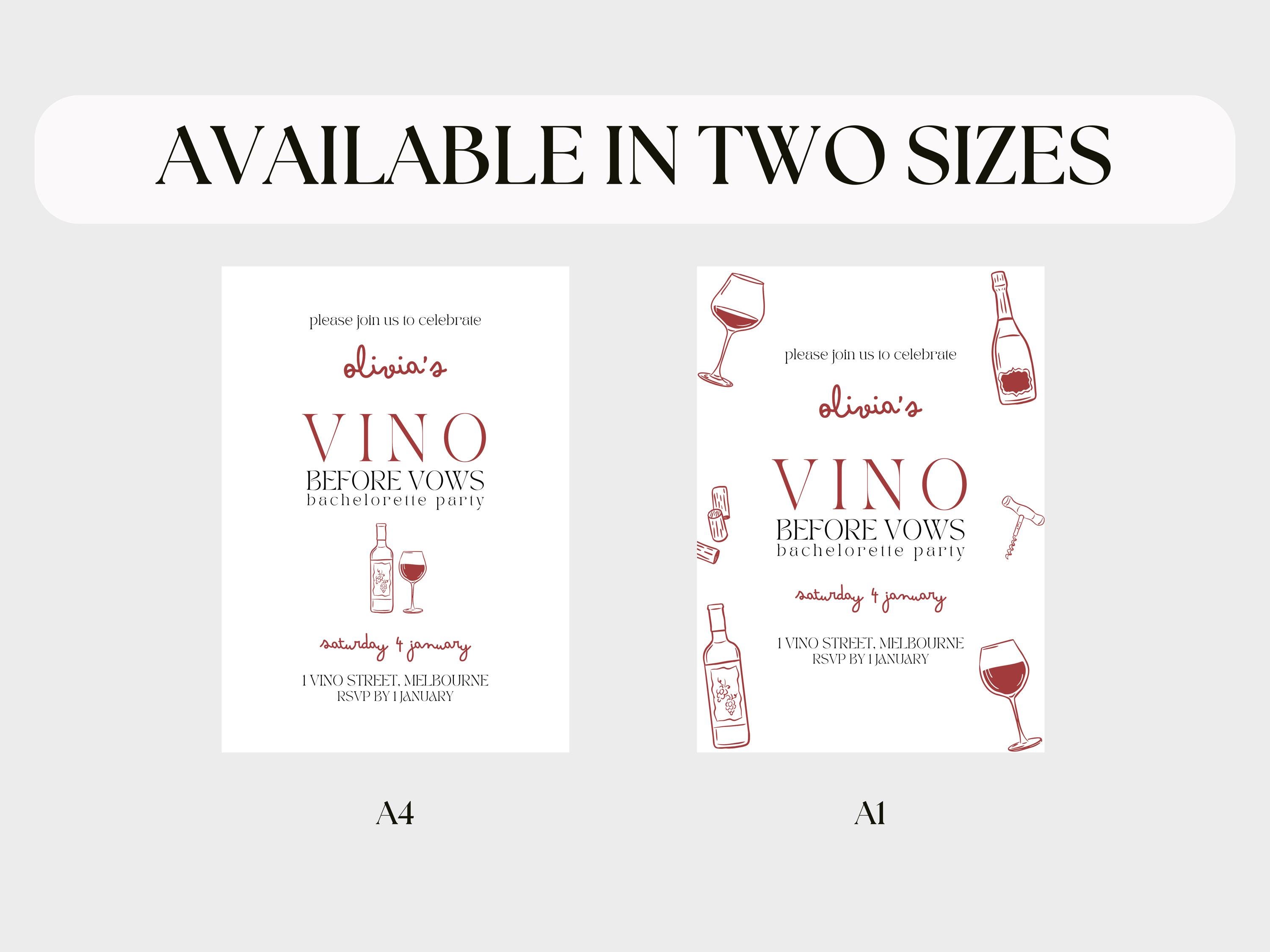 Printable Bridal Shower Invite | Hens Invitation | Canva Digital ...