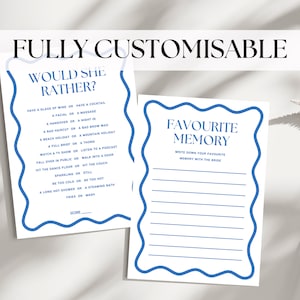 Ultimate Bridal Shower Game Pack | Something Blue | Hens Party Games ...