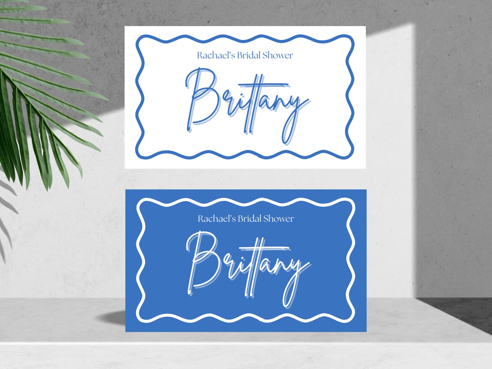 Printable Bridal Shower Name Tag | Hens Party Name Tag | Canva Digital ...
