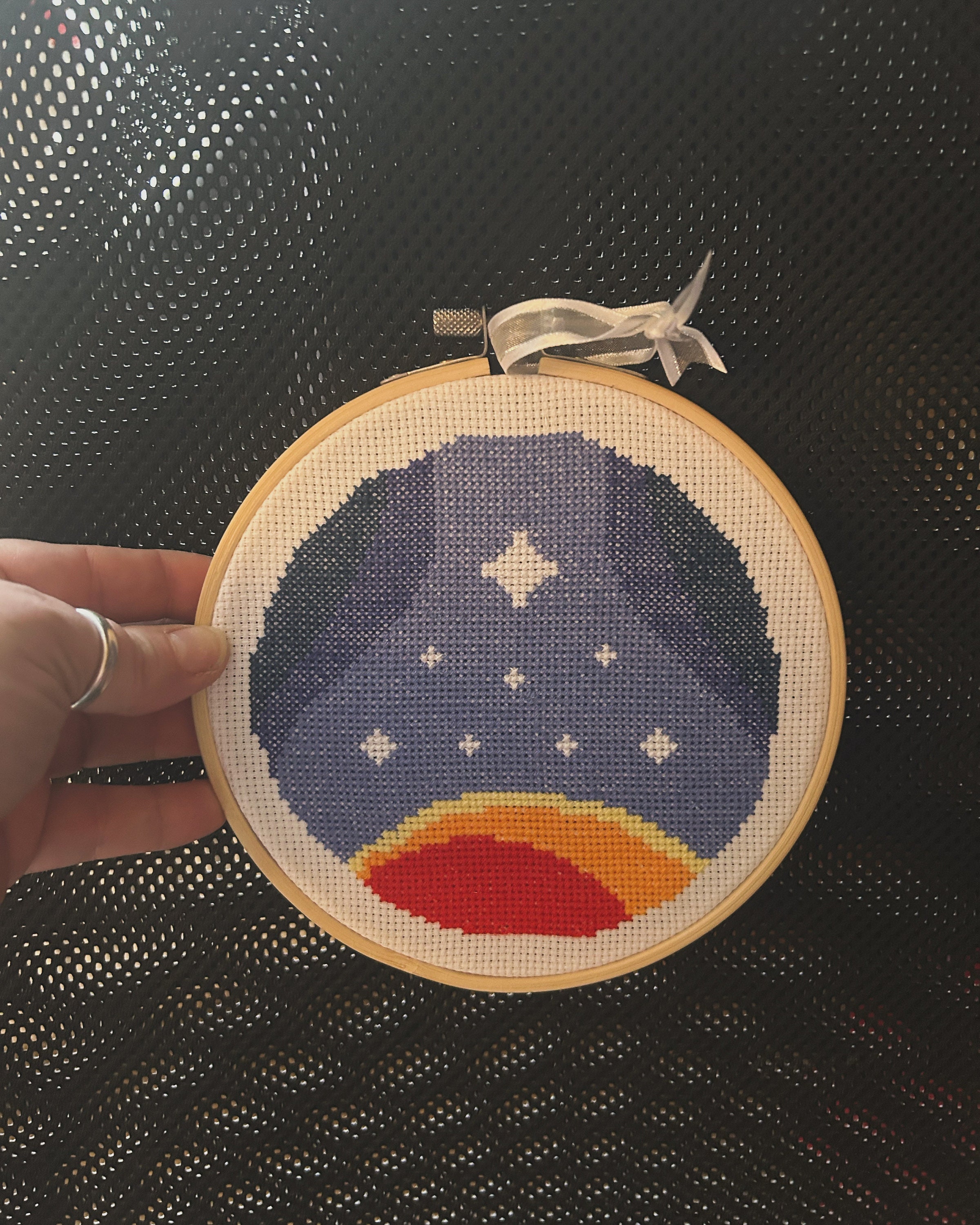 Starfield Logo Space Cross Stitch - Etsy