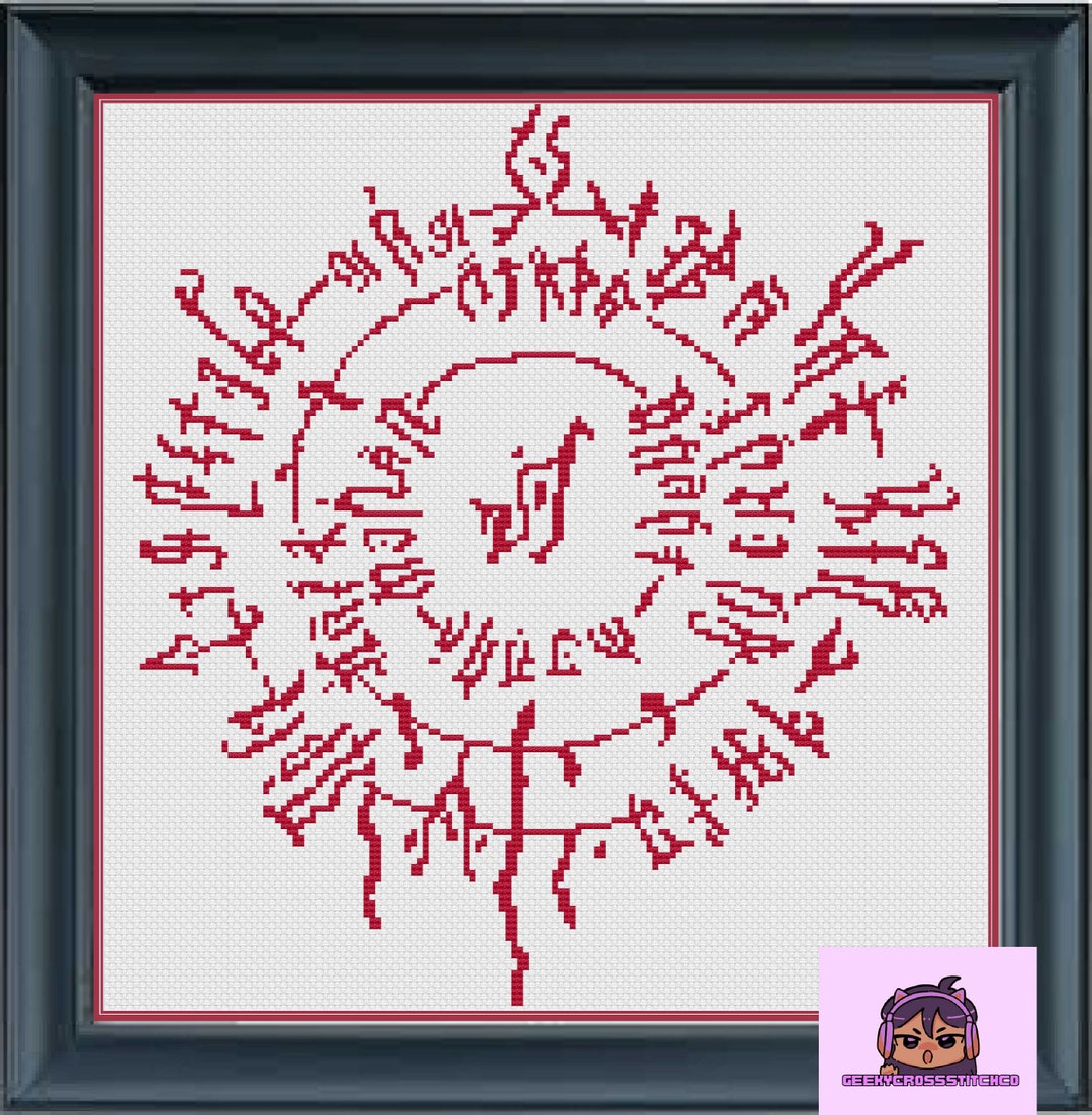 Astarion Symbol Baldurs Gate 3 Cross Stitch Pattern Dungeons and ...