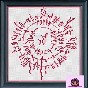Astarion Symbol Baldurs Gate 3 Cross Stitch Pattern Dungeons and ...