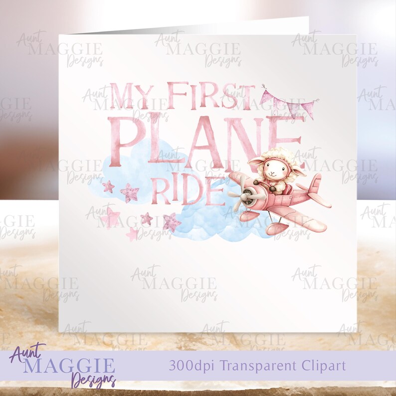 First Plane Ride Clipart, Baby Pilot PNG (digital Download) - Etsy