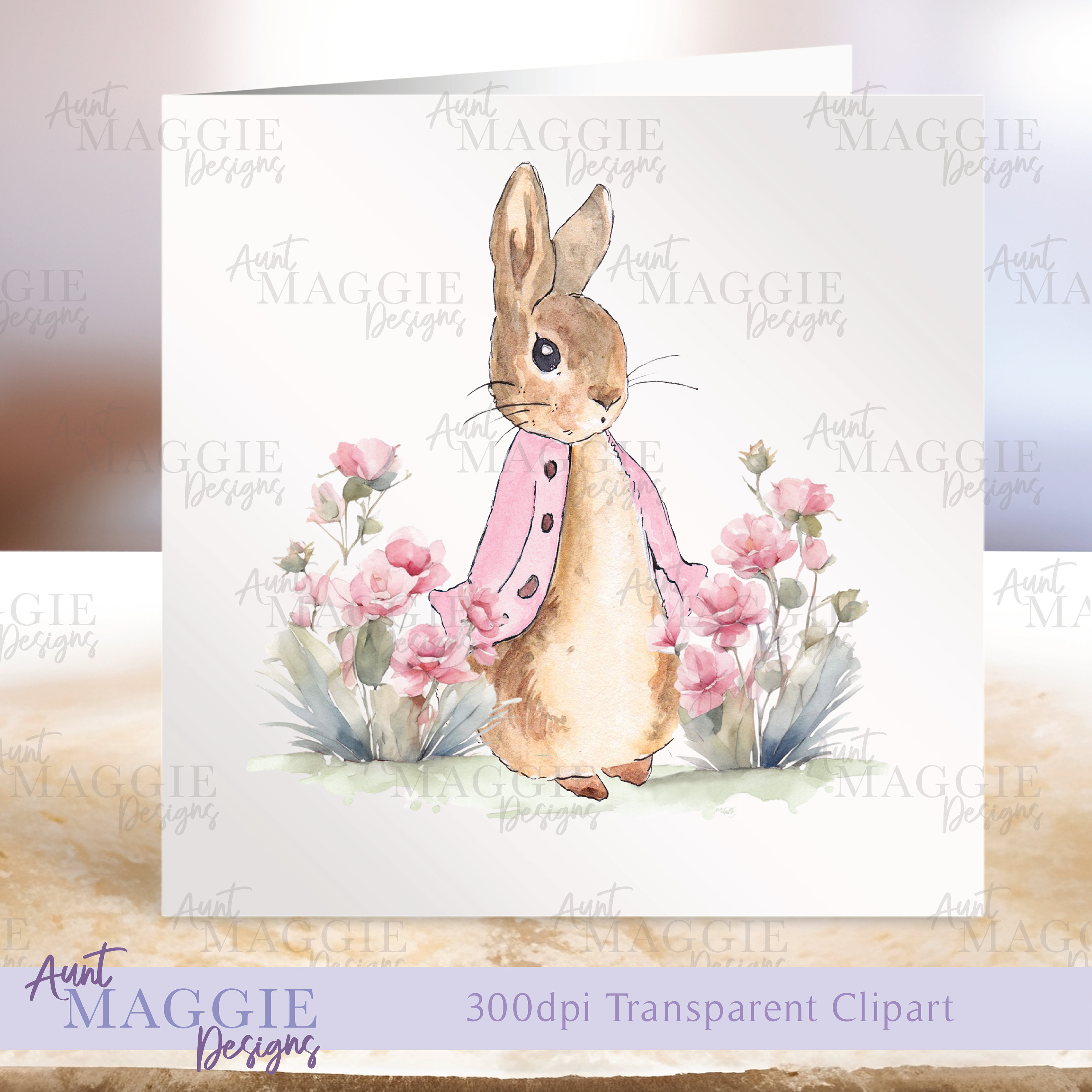 Flopsy Bunny, Peter Rabbit, Sublimation Clipart Design, Watercolor ...