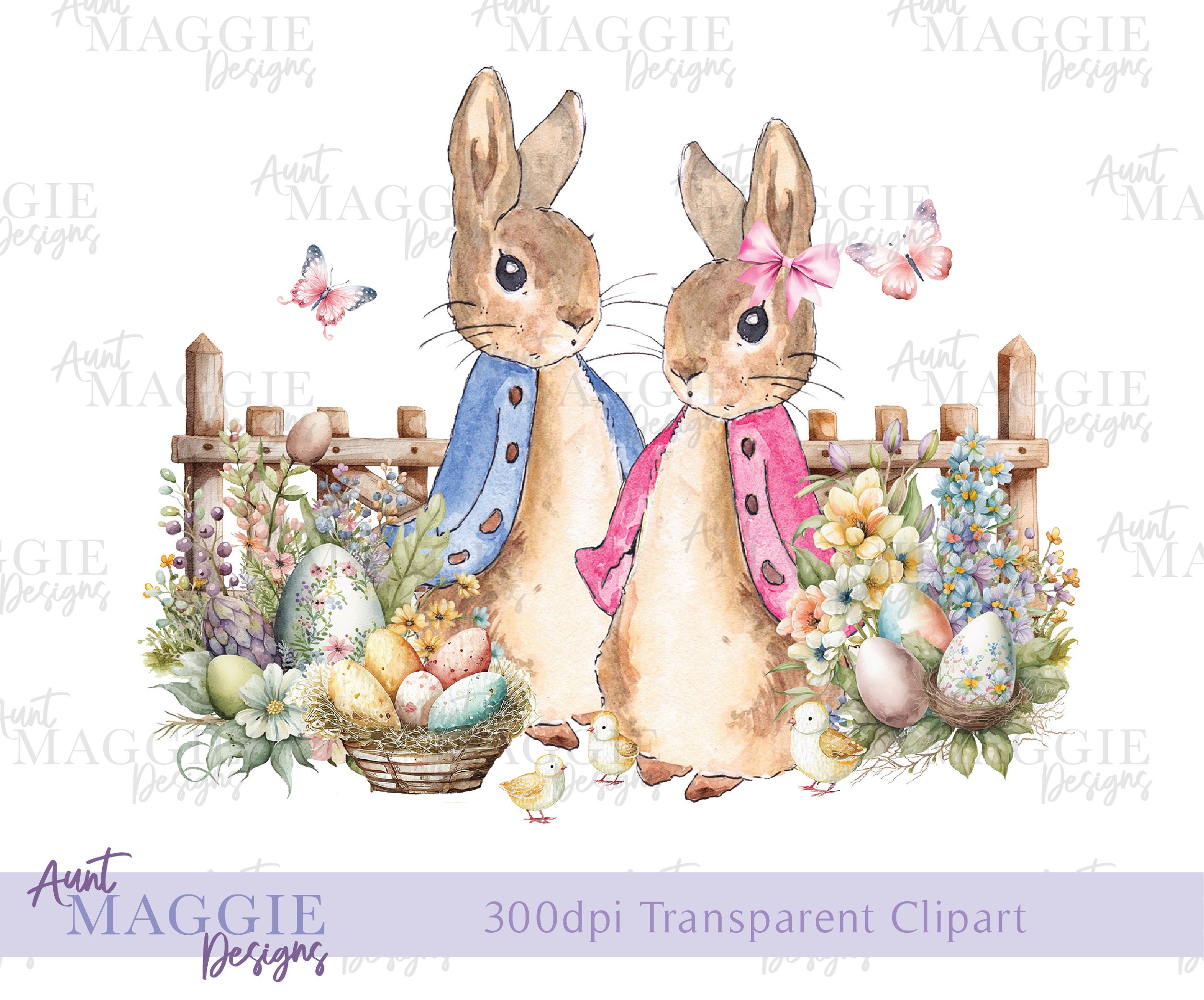 Bunny Rabbit Easter Sublimation Design, Peter Rabbit, Flopsy Easter ...