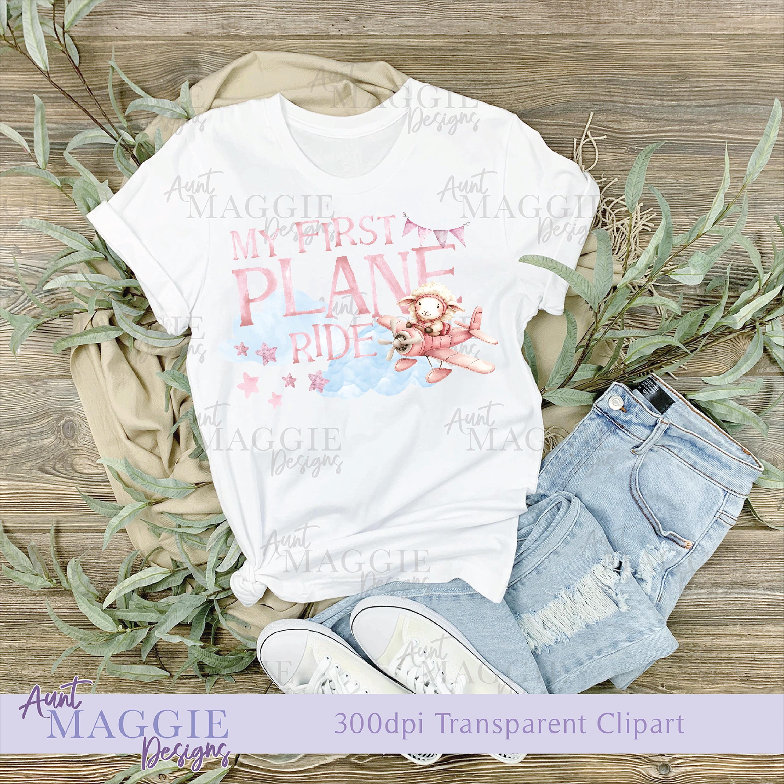 First Plane Ride Clipart, Baby Pilot PNG (digital Download) - Etsy