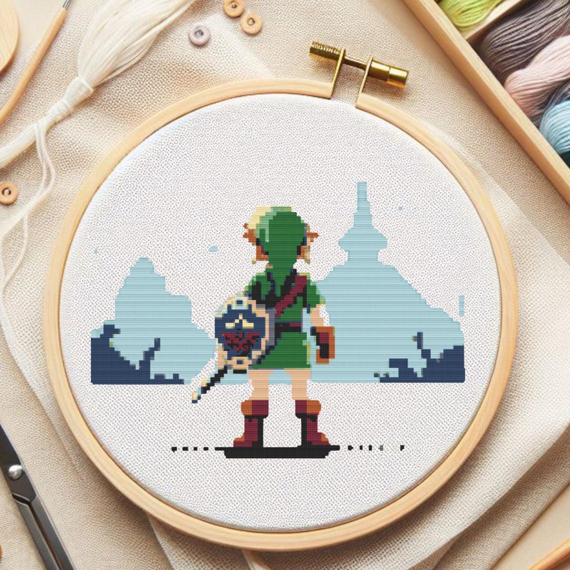 Zelda Cross Stitch Pattern Set: Hyrule Adventures (PDF Download) - Etsy