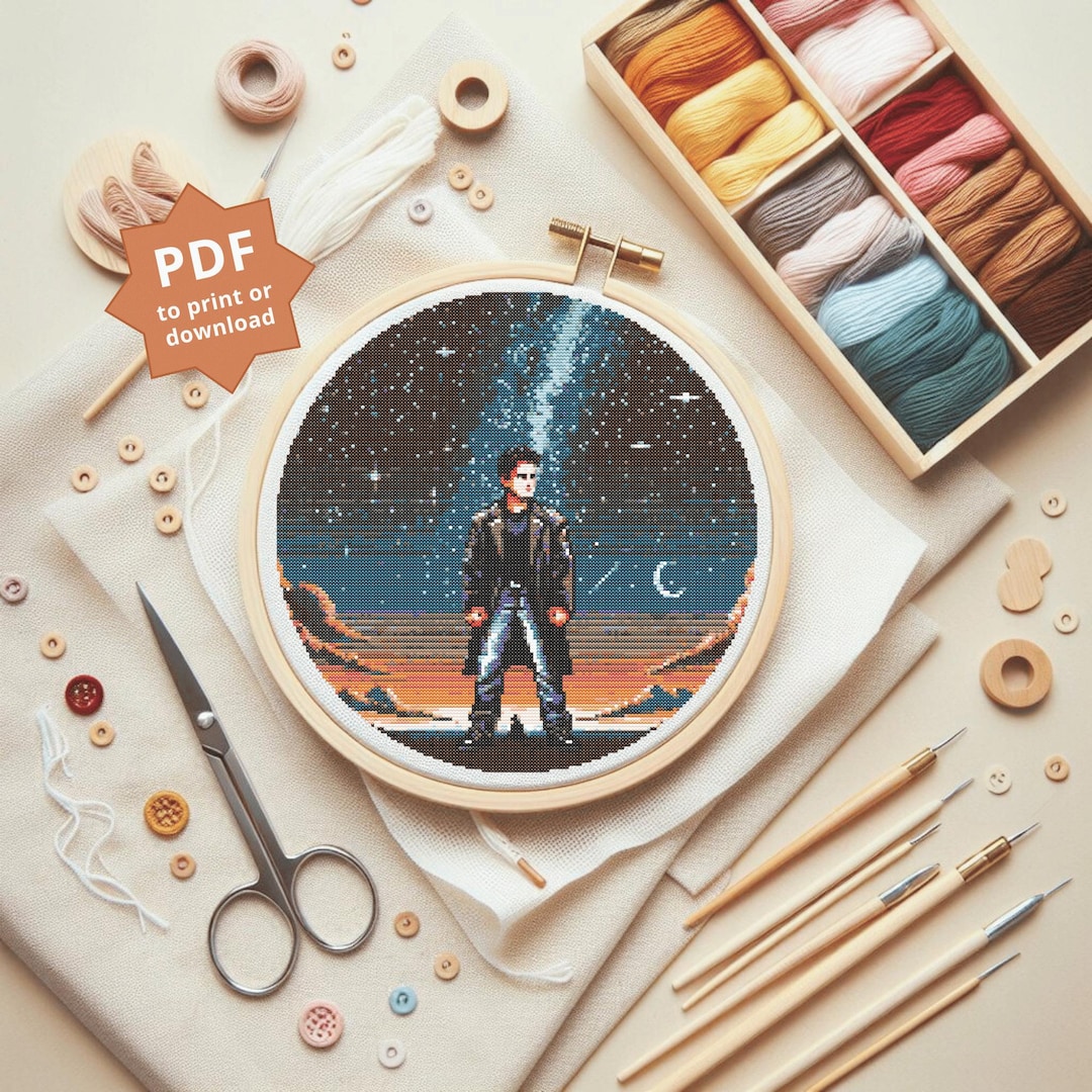 Angel From Buffy the Vampire Slayer Cross Stitch Pattern, DIY ...