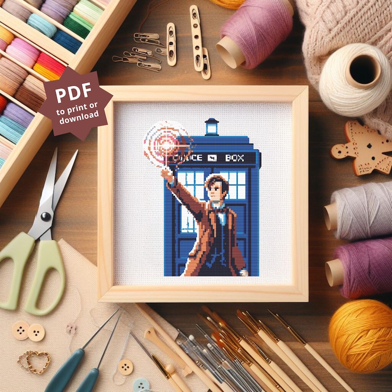 Doctor Who Pattern - Etsy