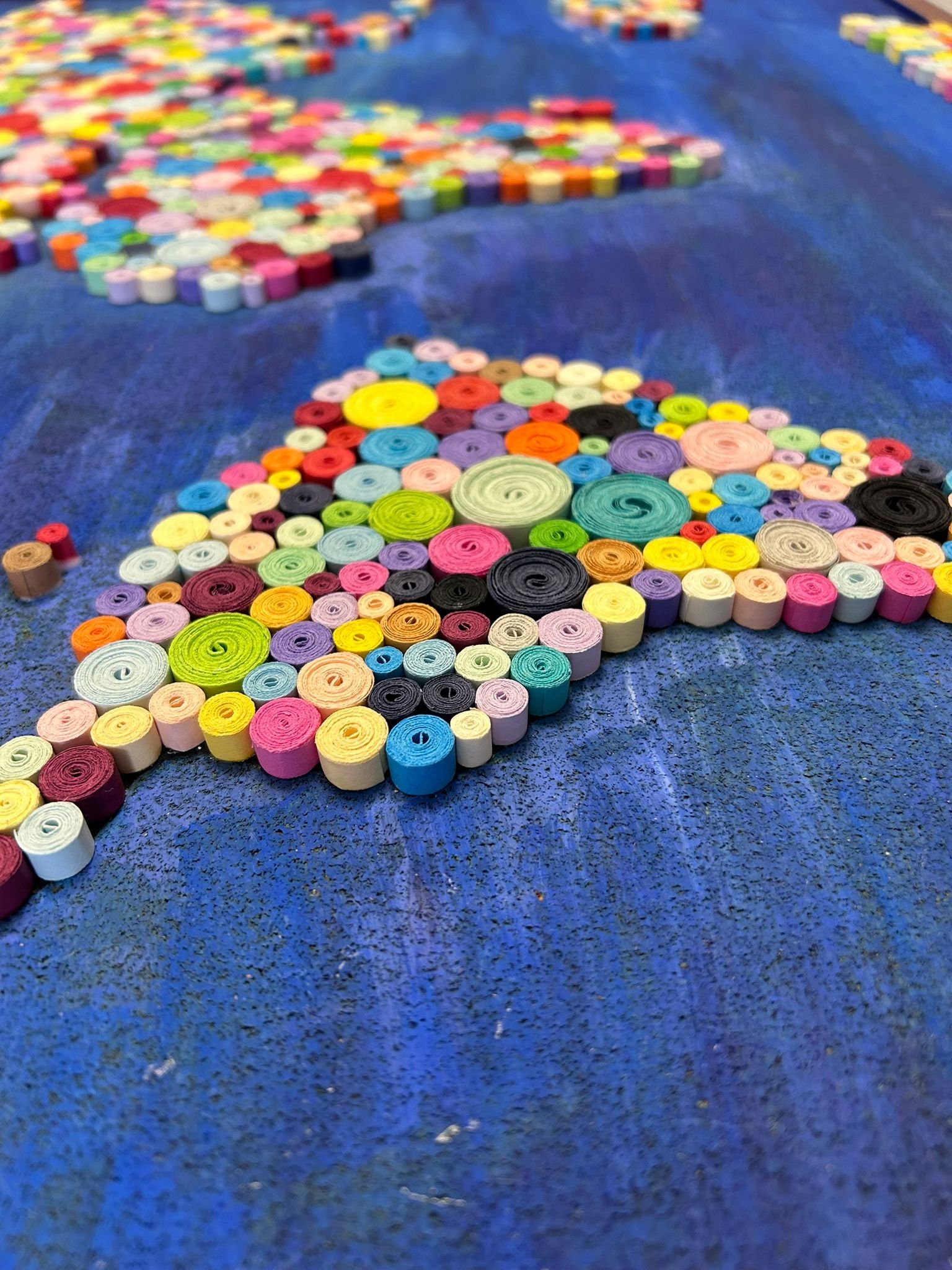 World Map, Quilling Handmade, Colorful Map - Etsy