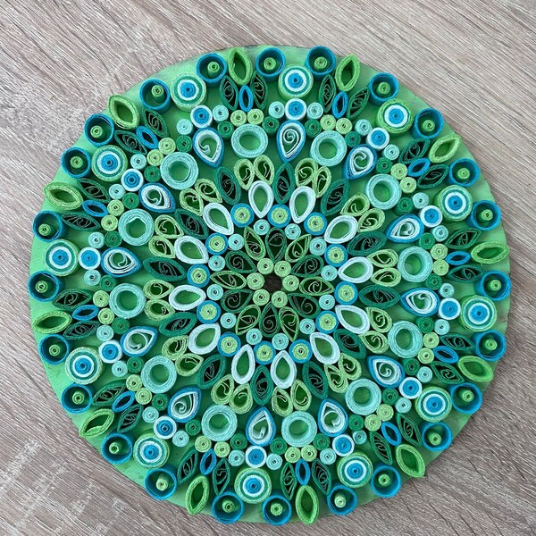 Quilled Mandala - Etsy