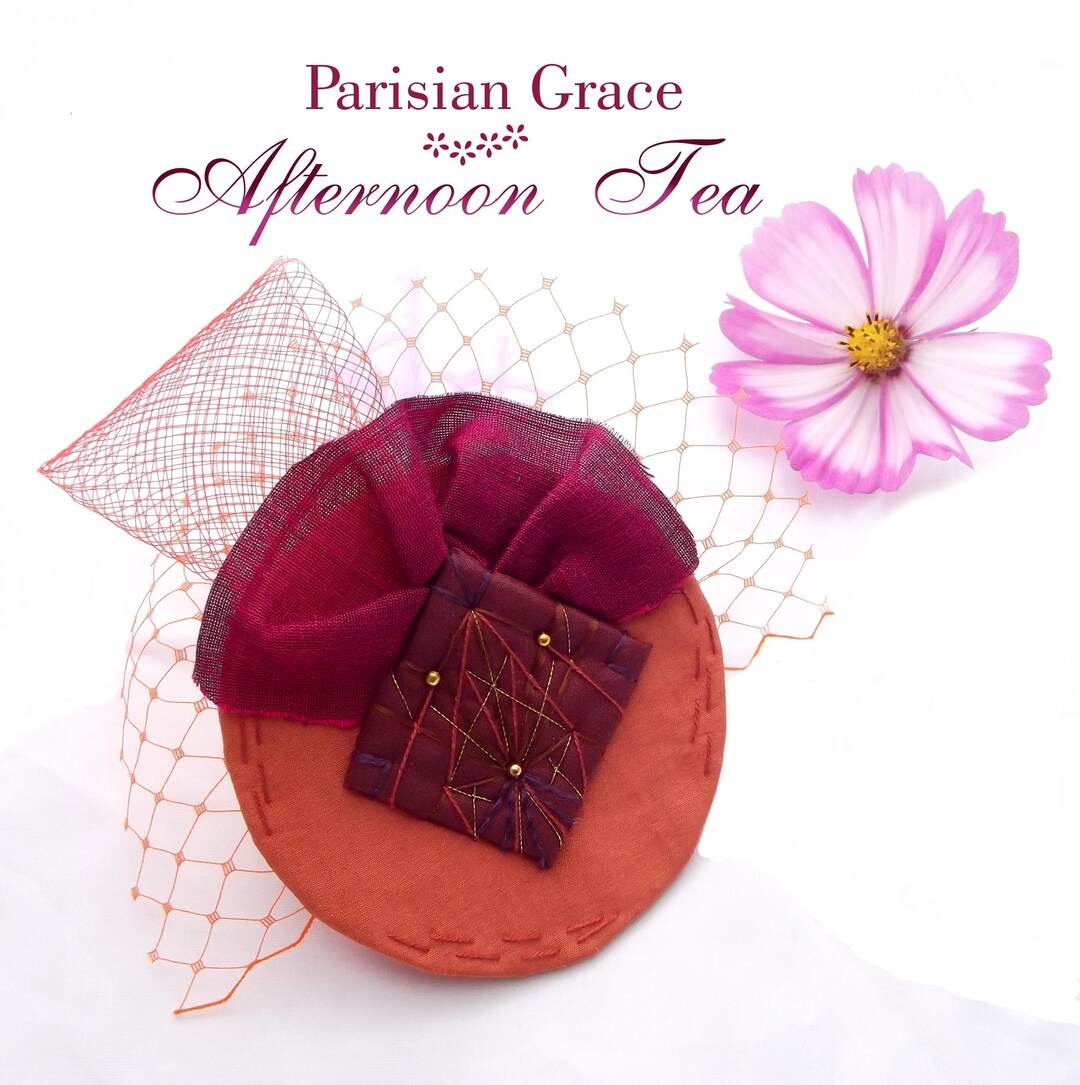 Afternoon Tea Fascinator, Bibi Mariage - Etsy