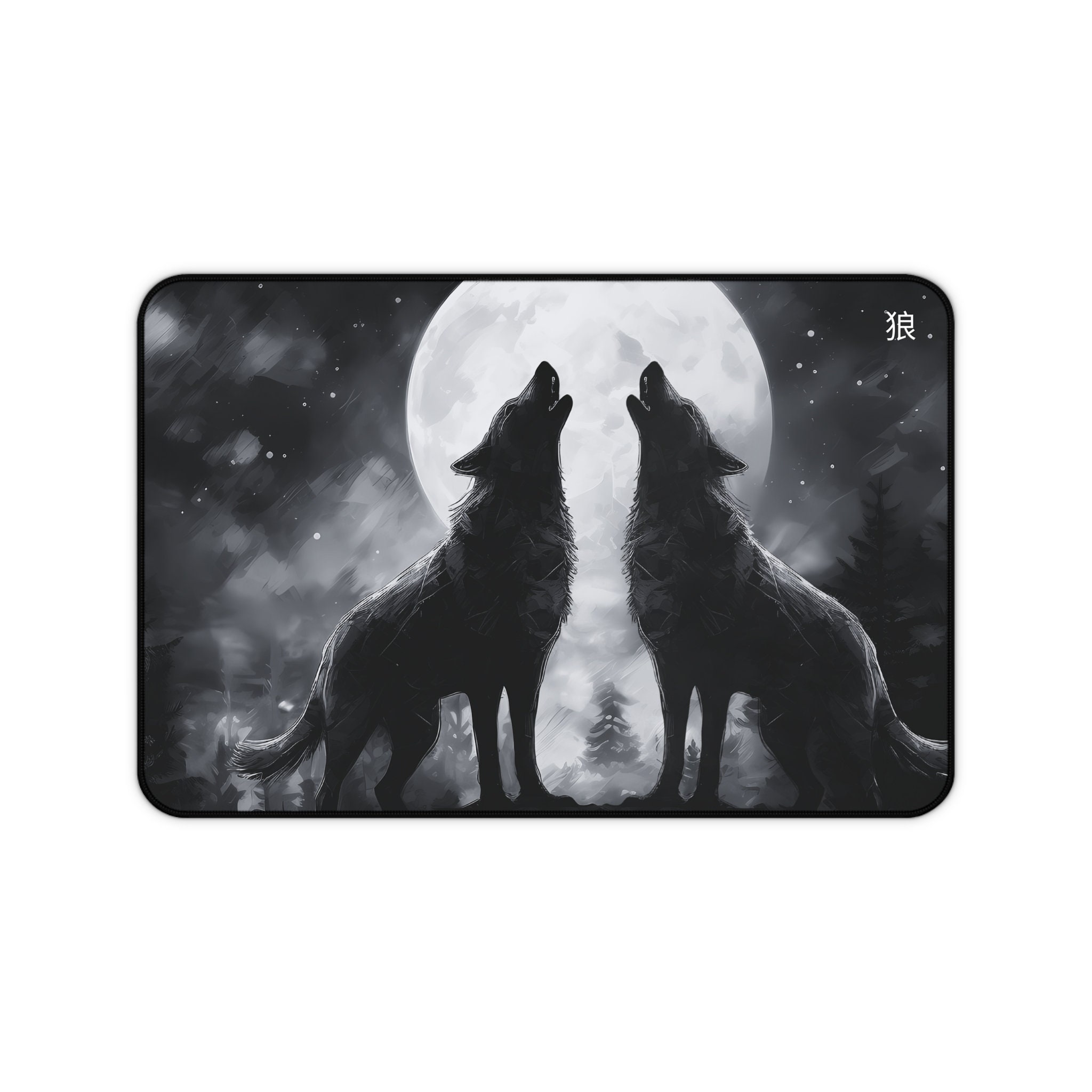 Wolf Desk Mat - Etsy