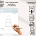 Square Cake Design Templates, SVG Cake Drawings, Canva Editable Cakes ...