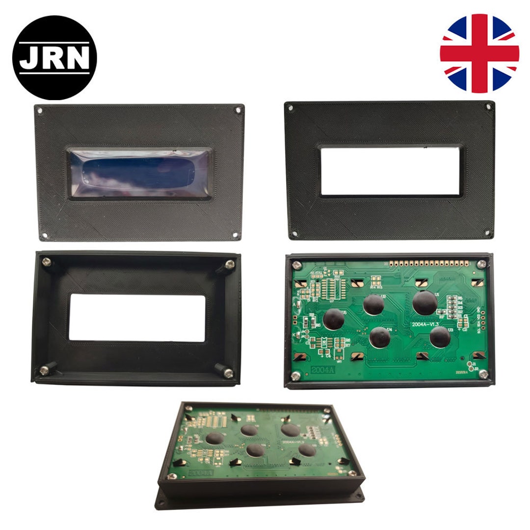 Case Enclosure Panel Bezel LCD Display 2004 20x4 Display Mounting Frame ...