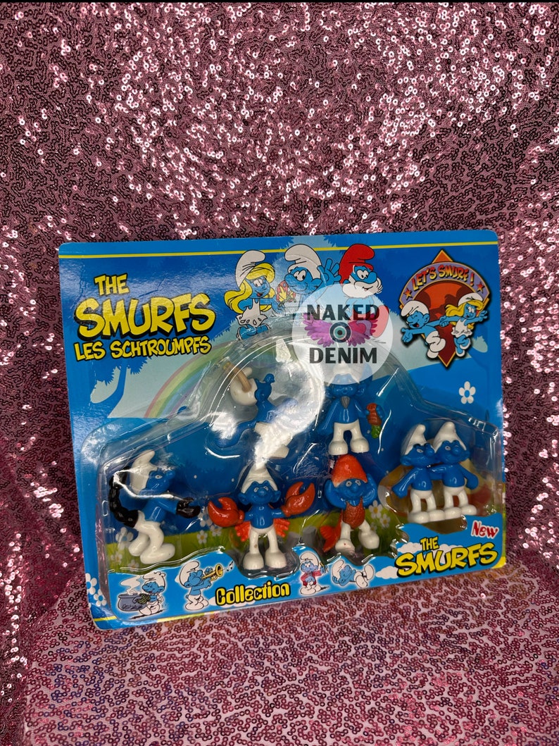 Smurfs Figurines Collectibles,smurfs Collection,smurfs Vintage - Etsy