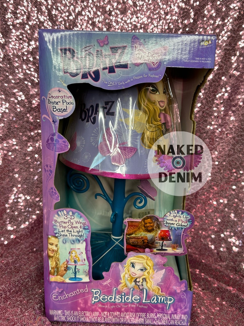 Y2k Bratz Pixie Inspired Lamp,bedside Lamp Enchanted - Etsy
