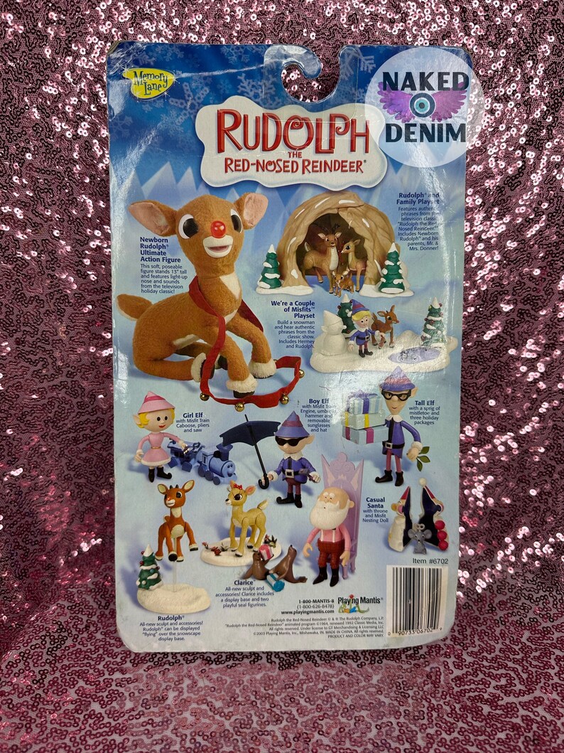 2003 Memory Lane Rudolph the Red Nosed Reindeer Boy Elf With Misfit ...