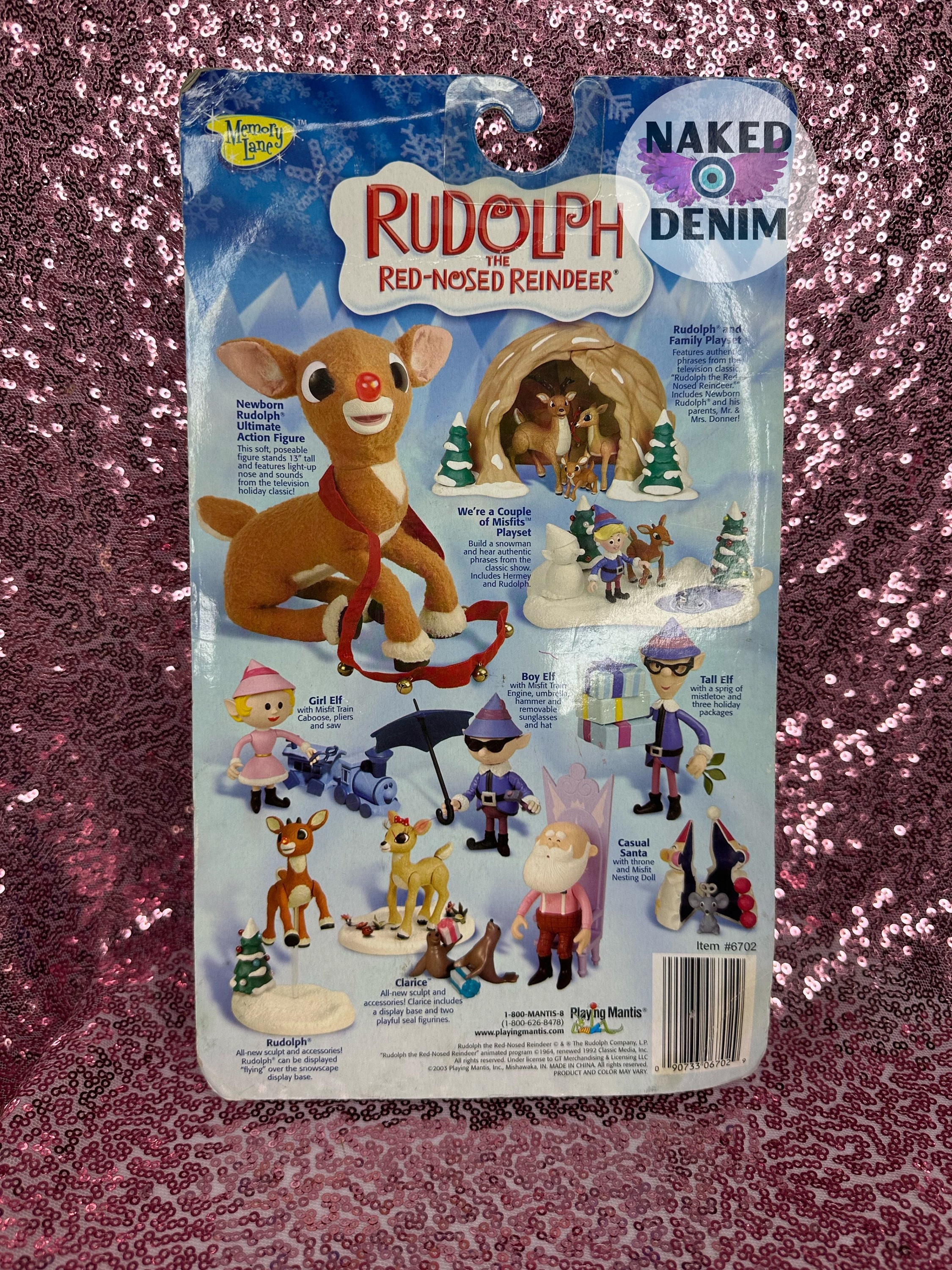 2003 Memory Lane Rudolph the Red Nosed Reindeer Boy Elf With Misfit ...