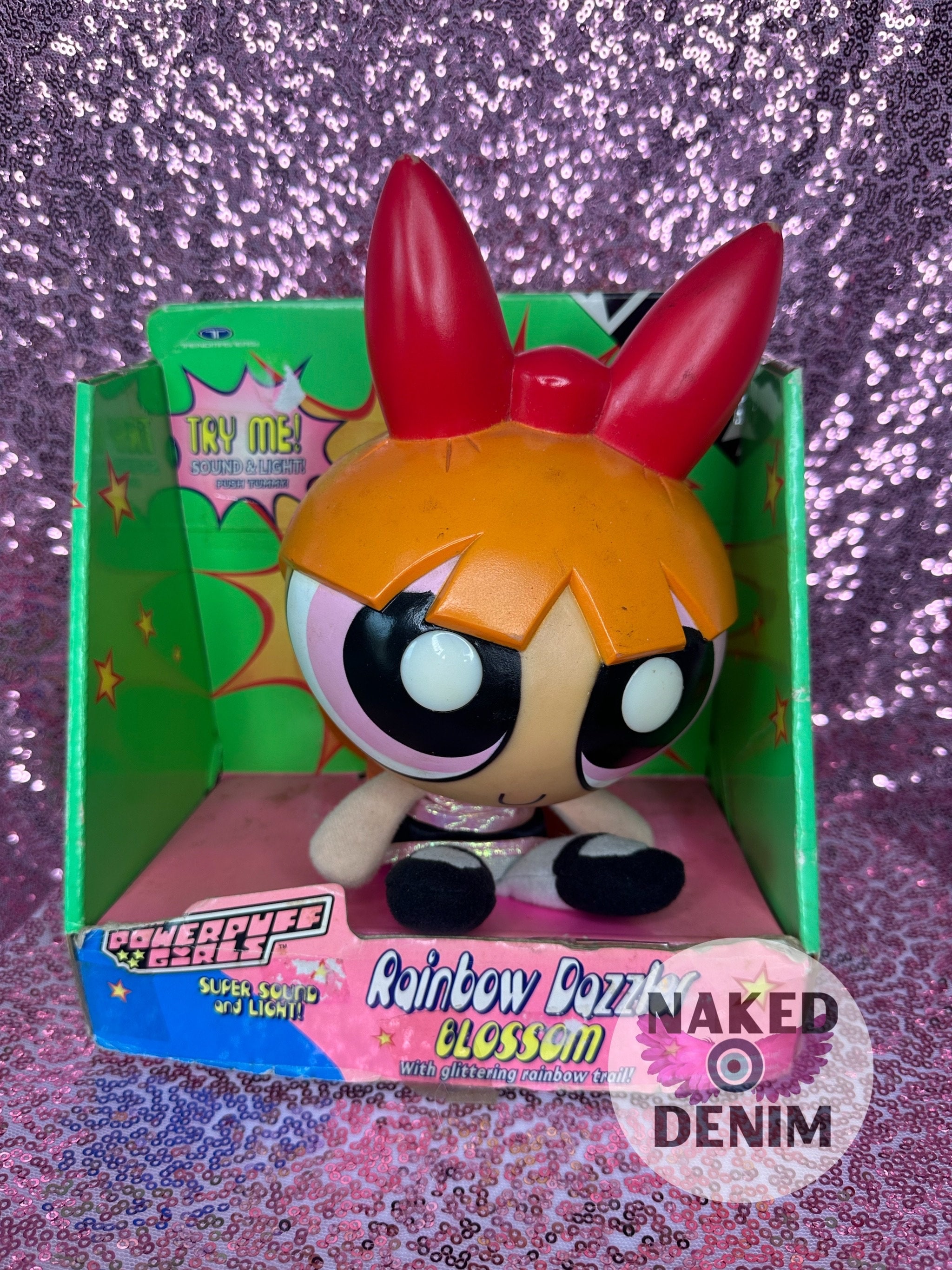 Rainbow Dazzle Blossom,ppg,powerpuff Girls Collectible,cartoon Network ...