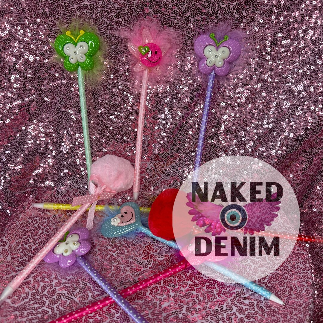 Fluffy Pen ,y2k Pens ,aesthetic Pen Smiley Pen Cutest Pen Ever! - Etsy