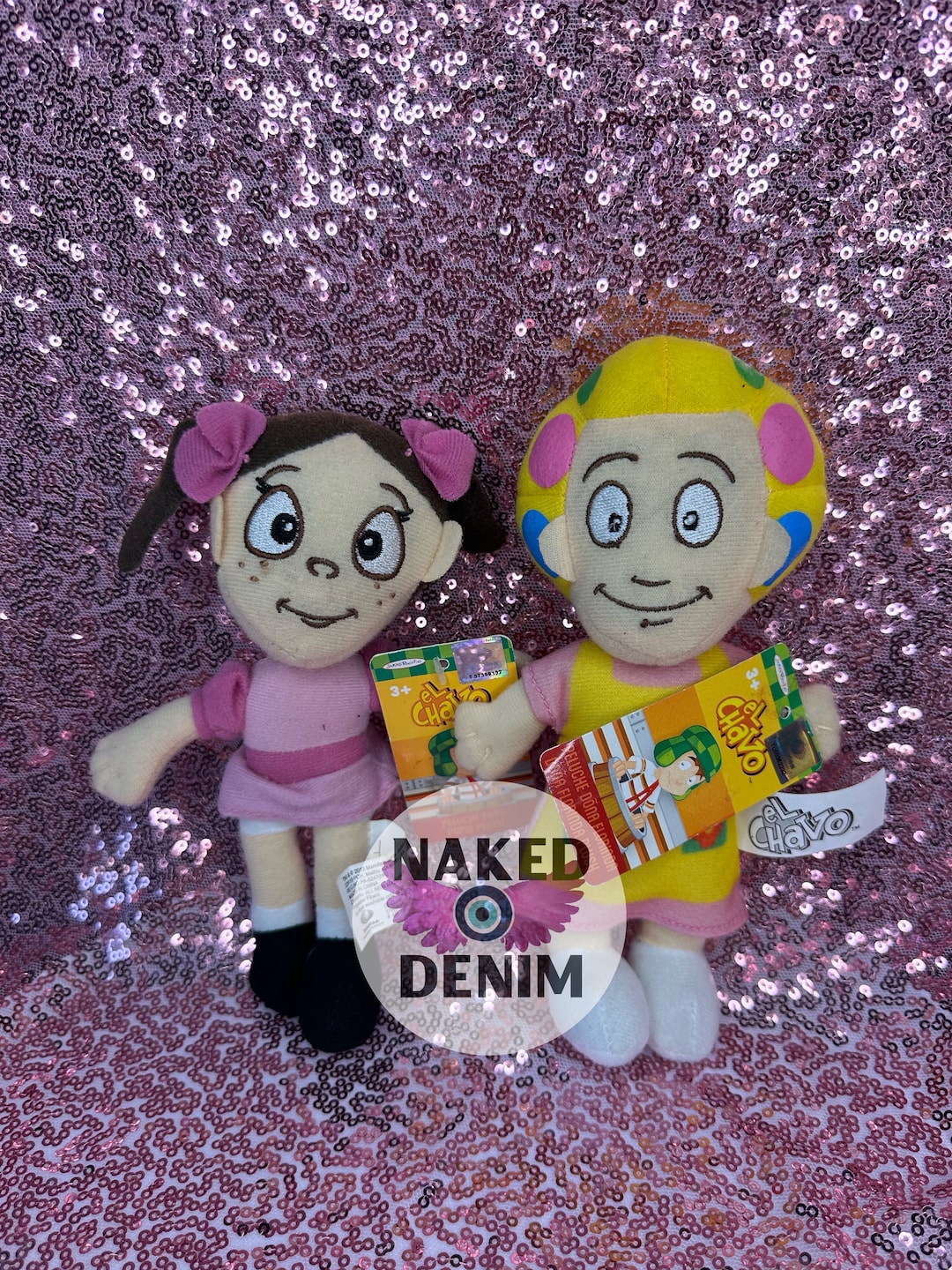 El Chavo 7” Plush Toys Set of 2 Doña Florinda,la Popis - Etsy