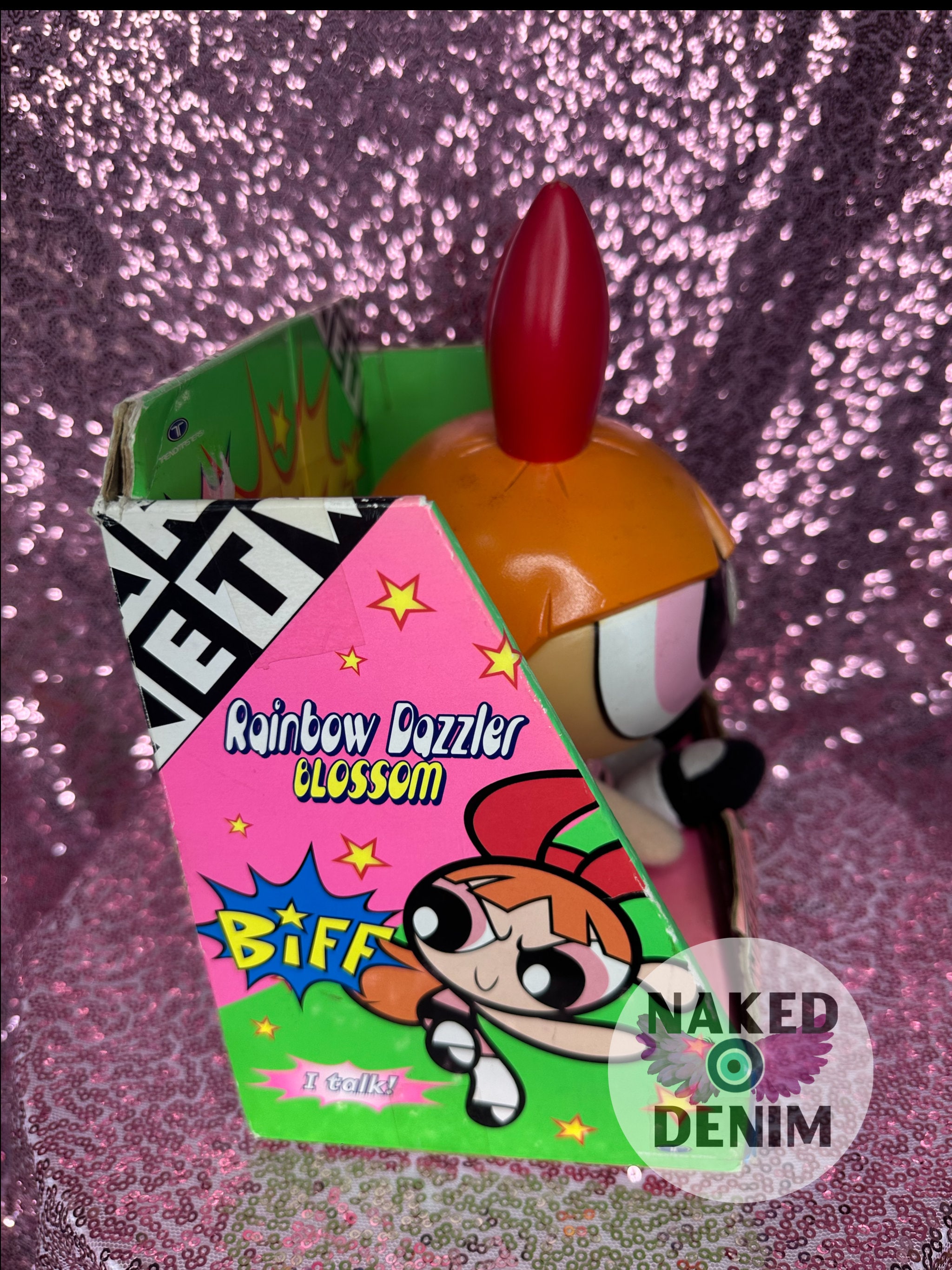 Rainbow Dazzle Blossom,ppg,powerpuff Girls Collectible,cartoon Network ...