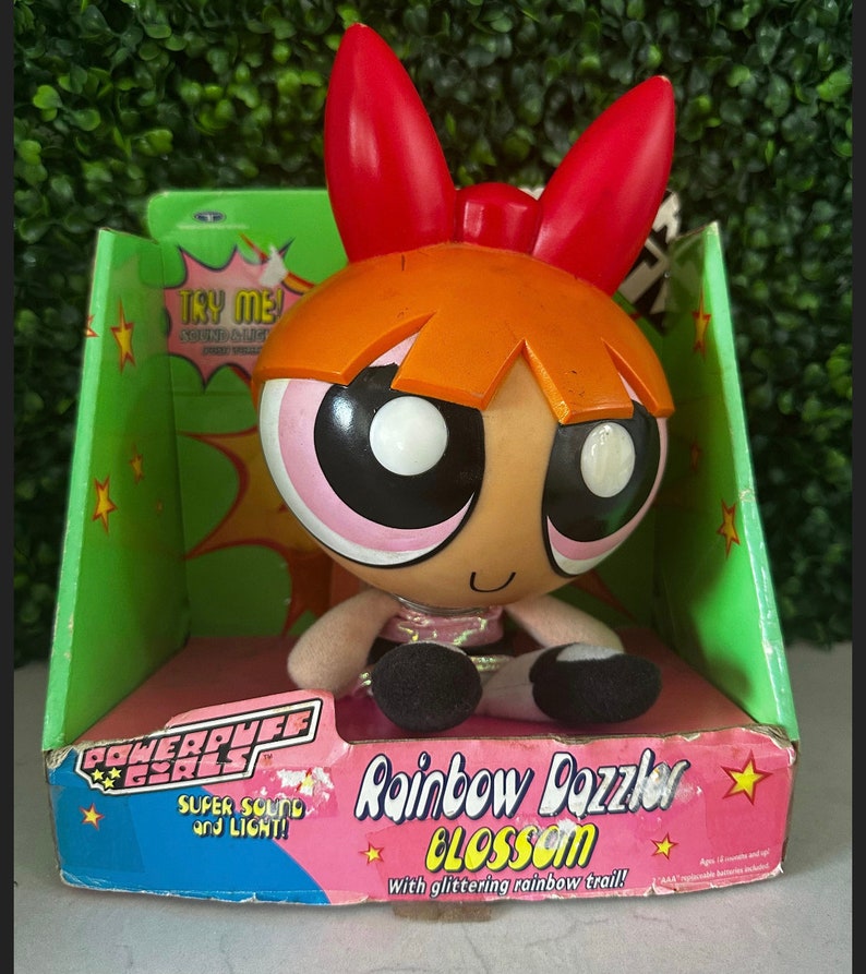 Rainbow Dazzle Blossom,ppg,powerpuff Girls Collectible,cartoon Network ...