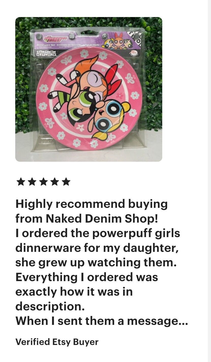 Powerpuff Girls Plates
