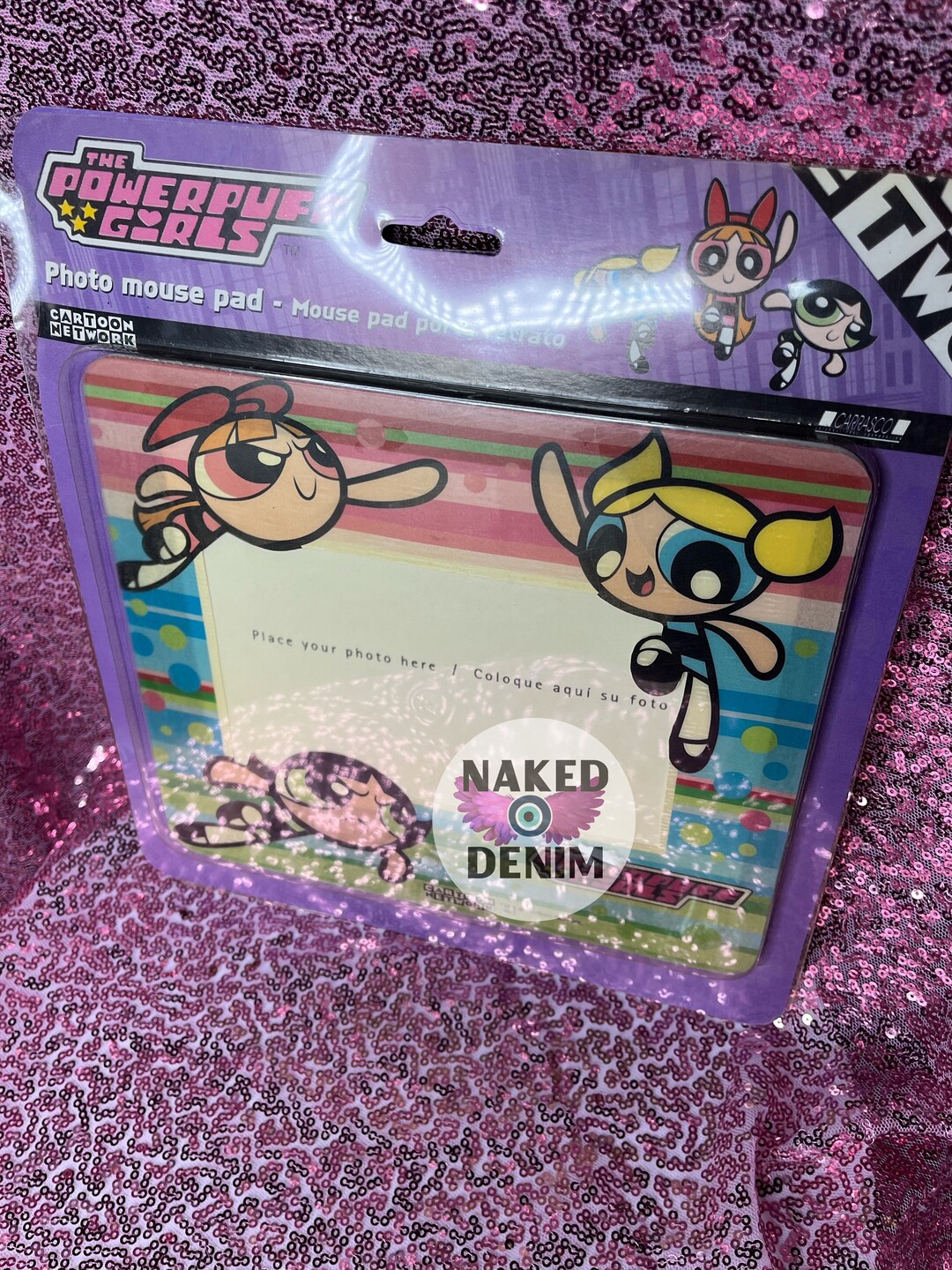 90s-2000s Ppg Mouse Pads,powerpuff Girls Photo Frame Mouse Pad 2002 - Etsy