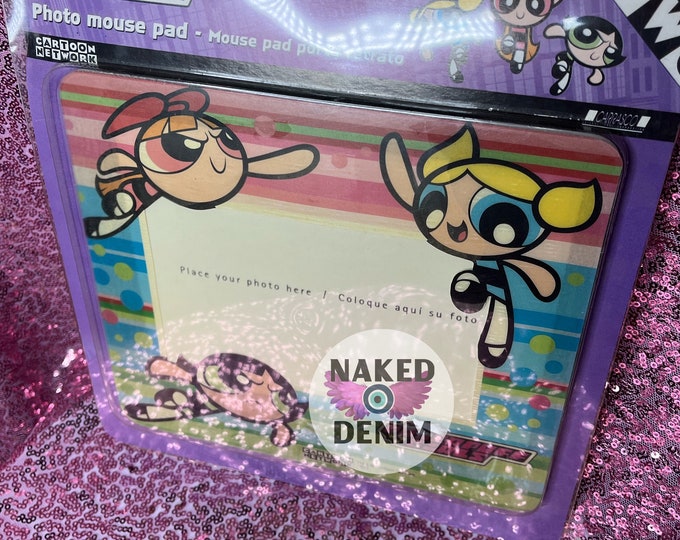 90s-2000s Ppg Mouse Pads,powerpuff Girls Photo Frame Mouse Pad 2002 - Etsy