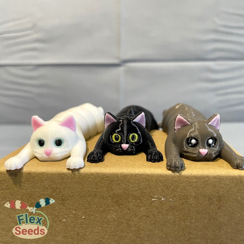 Articulated Holding Cat STL, Flexi Cat 3D Print, Commercial License - Etsy