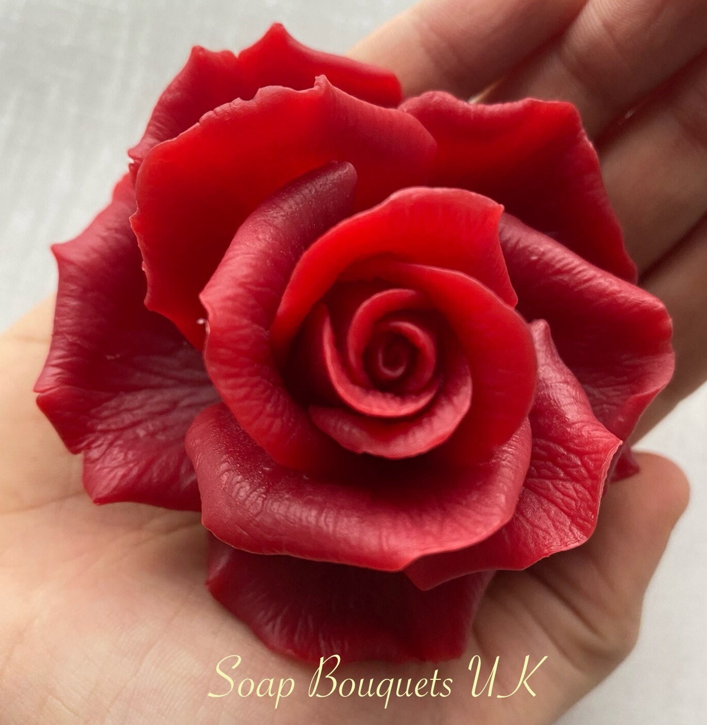 Soap Flowers, Rose-shaped Soap Gift Box, Real Rose Handmade Soap ...