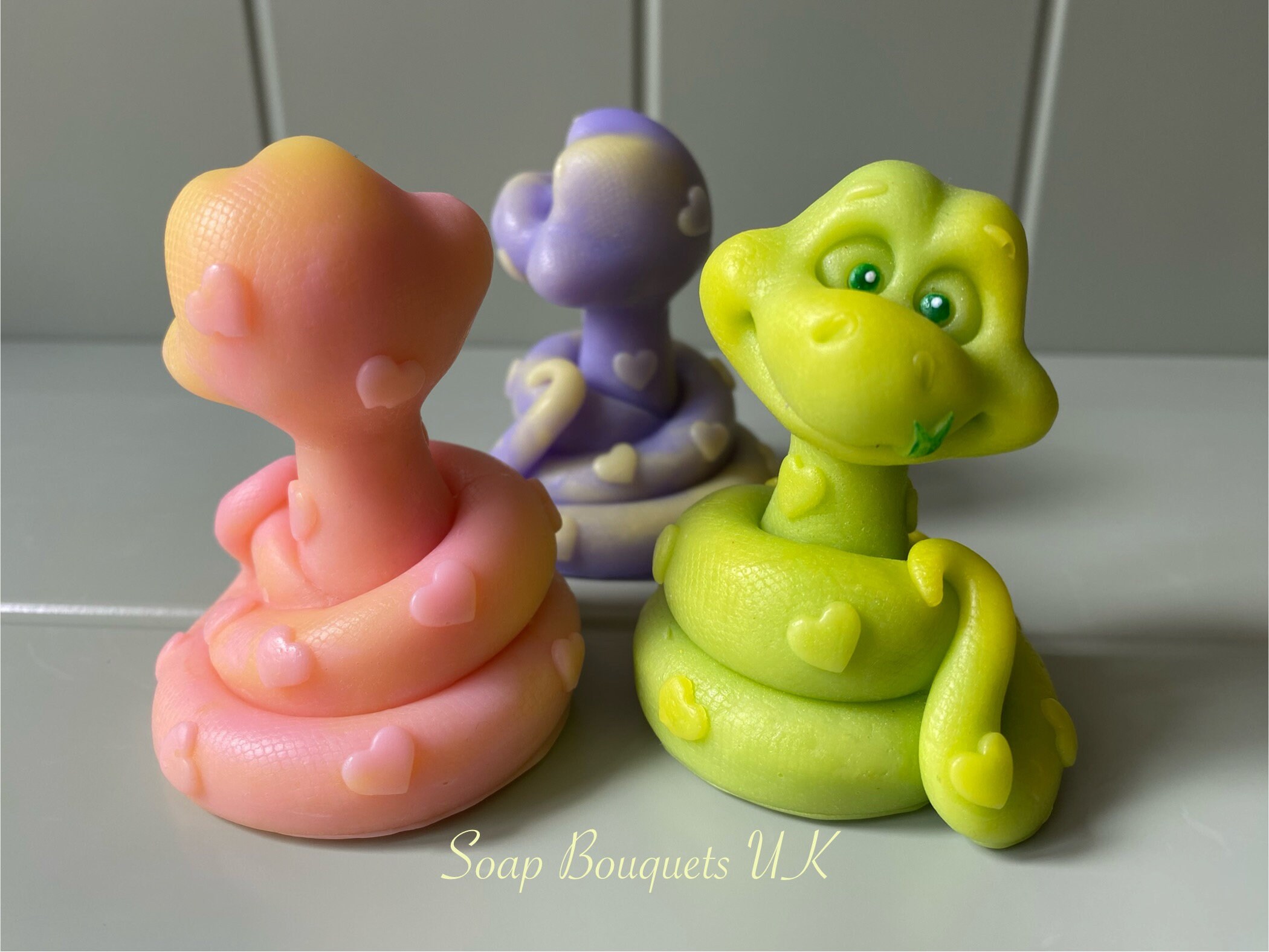 Cute Snake Handmade Soap: Unique Year of the Snake Christmas Gift Vegan ...