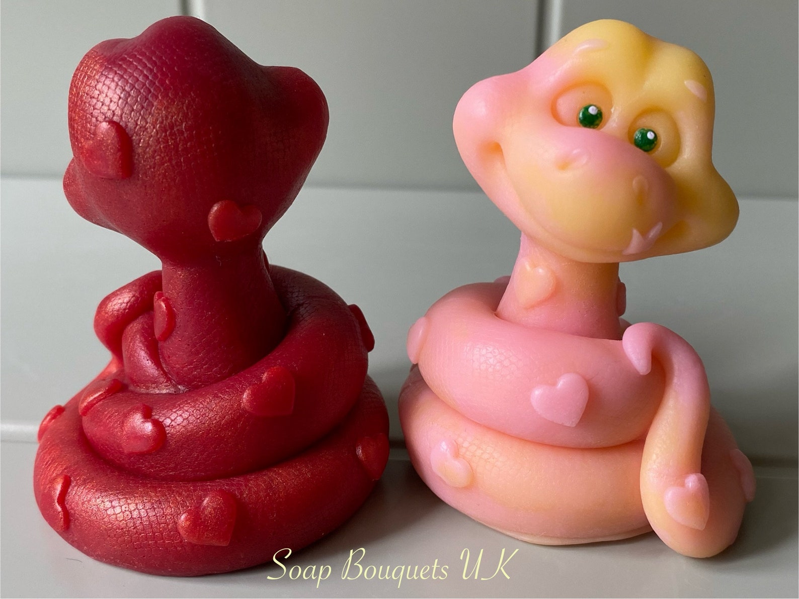 Cute Snake Handmade Soap: Unique Year of the Snake Christmas Gift Vegan ...