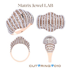 Luxury Filigree Cut Ring Bundle – 5x 3D STL/CAD Files | Instant ...