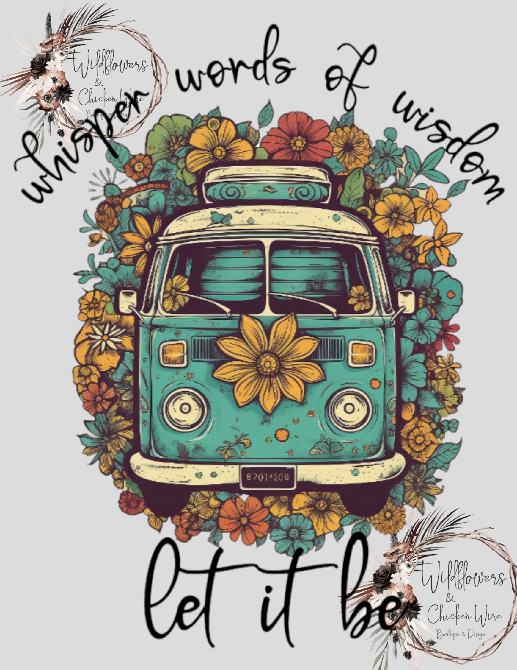 Let It Be- PNG- DIGITAL DOWNLOAD - Etsy