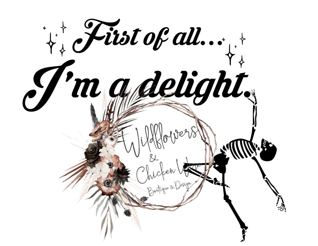I'm a Delight - Etsy