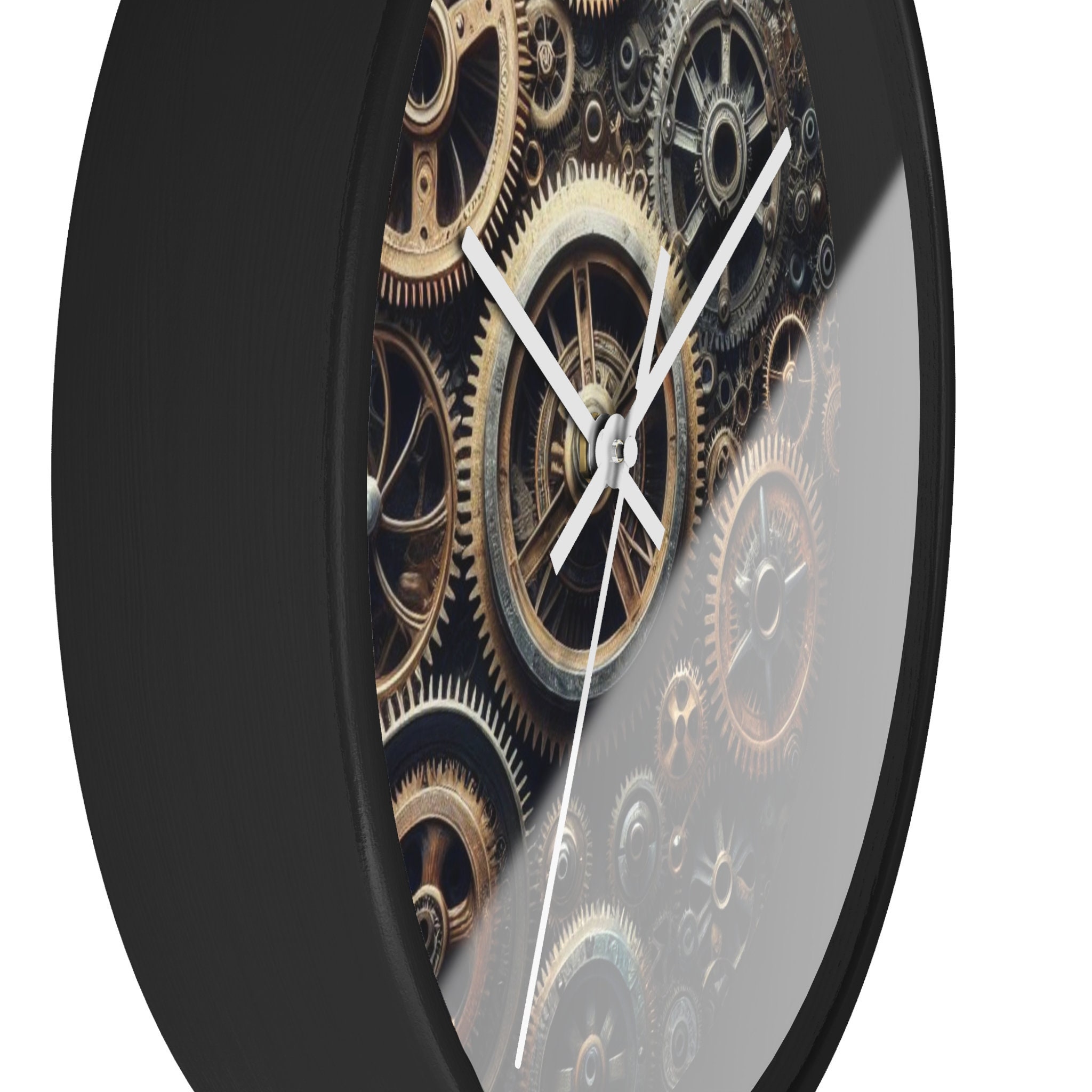 Steampunk Round Wall Clock, Steampunk Wall Art, Perfect Gift for Him ...