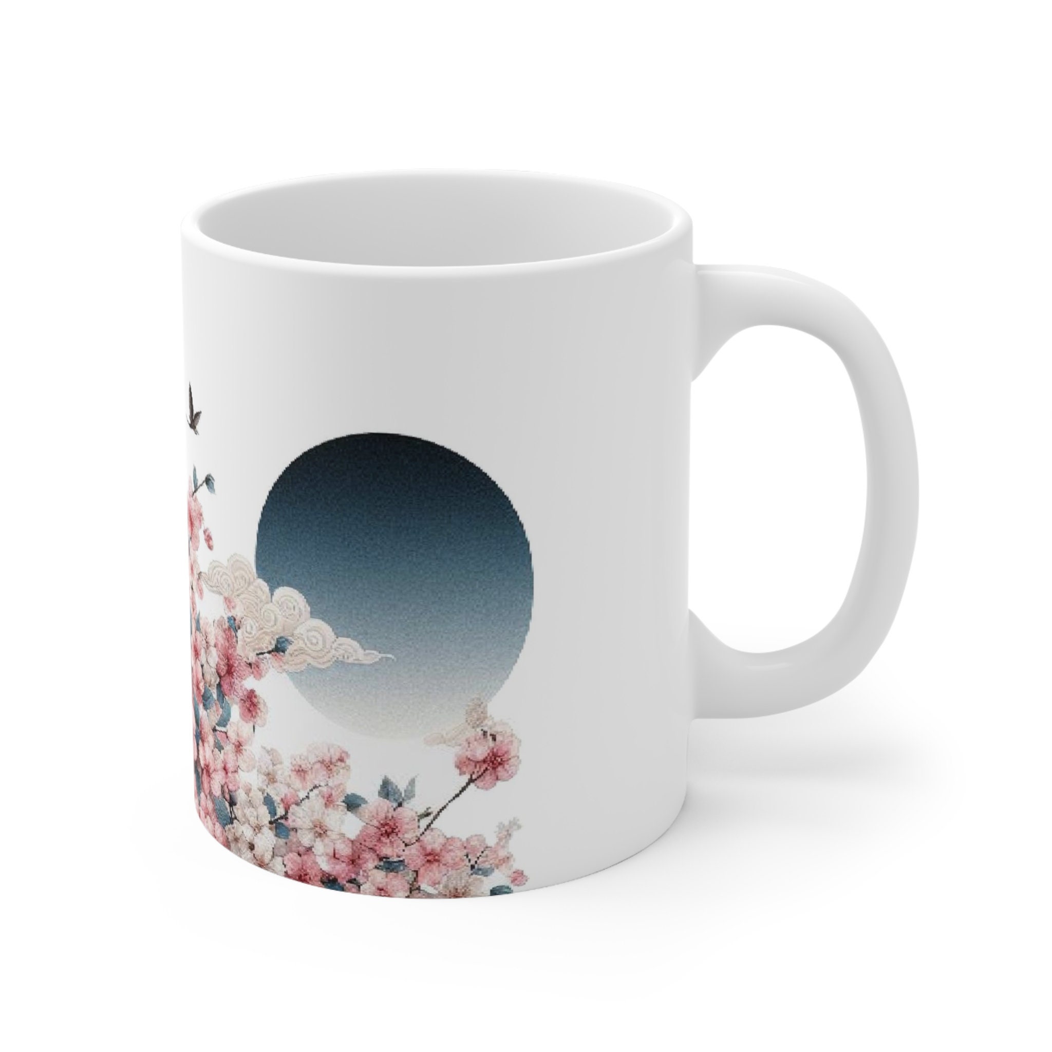 Cherry Blossom Coffee Cup, Teacup, Unique Coffee Cup, Japanese-inspired ...
